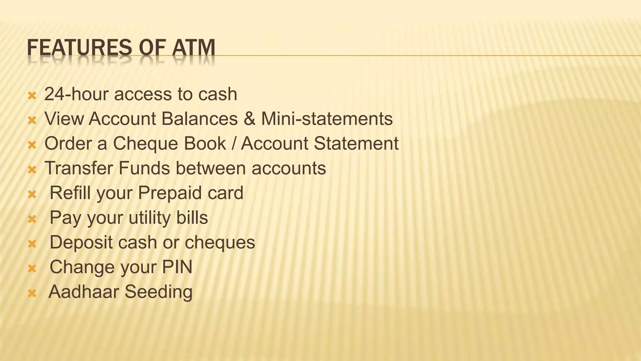 Cash recycler machine and atm | PPTX