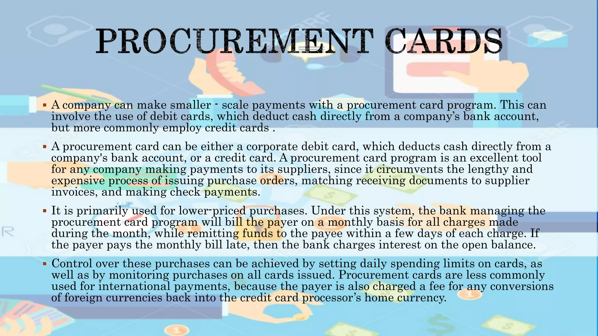 Cash Transfer Methods | PPTX