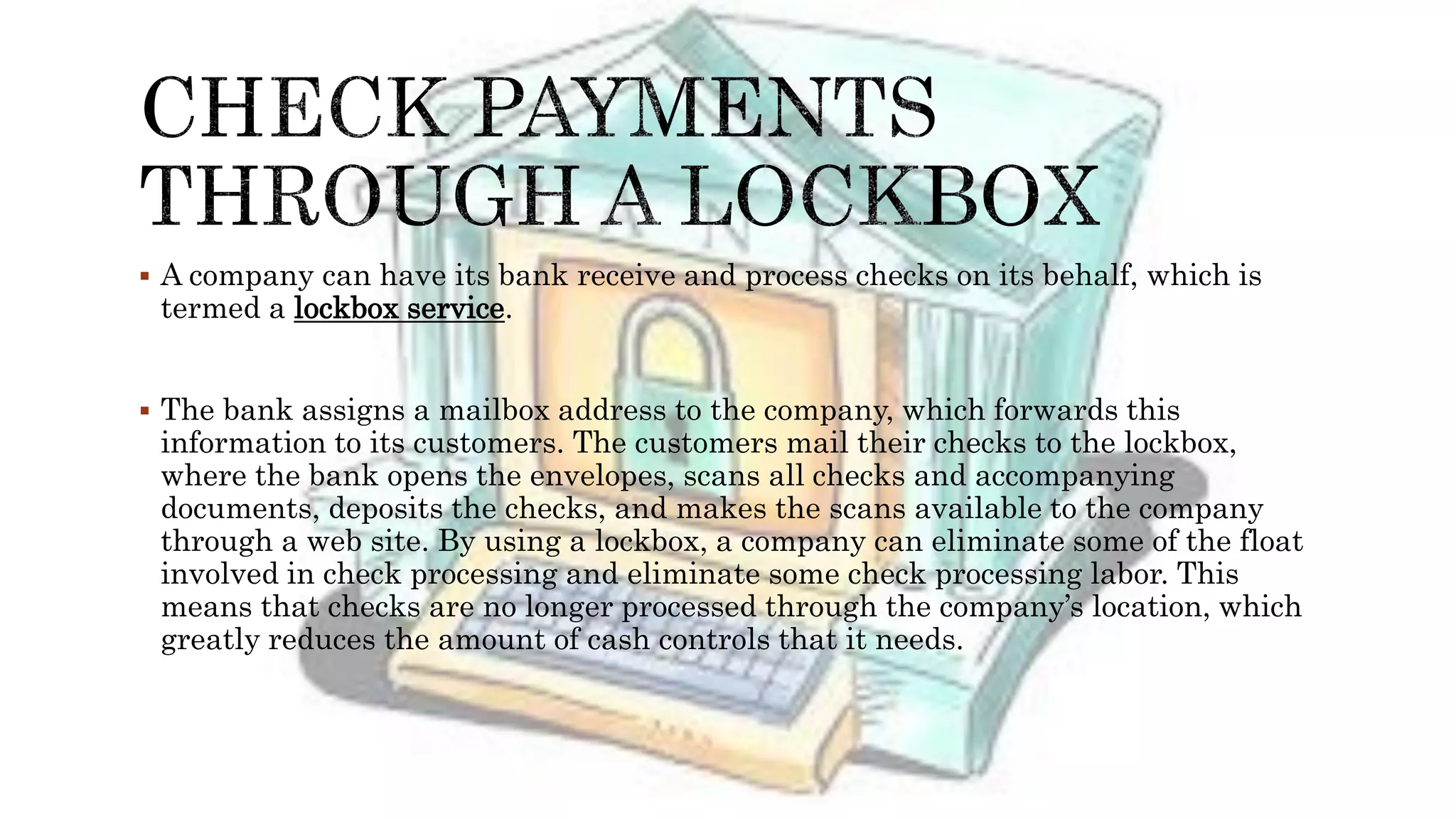 Cash Transfer Methods | PPTX