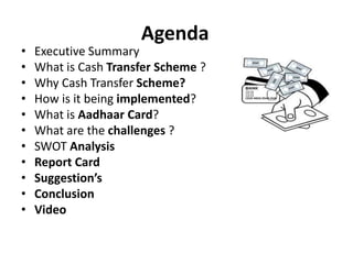 Cash transfer scheme | PPTX | Government Support and Welfare ...