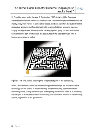 Direct Cash Transfer Scheme India | PDF | Business | Business and Finance