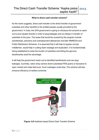 Direct Cash Transfer Scheme India | PDF | Business | Business and Finance