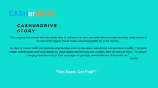 CASHhurDRIVE Marketing Pvt Ltd | PDF