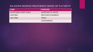 Cash vs cashless society | PPTX