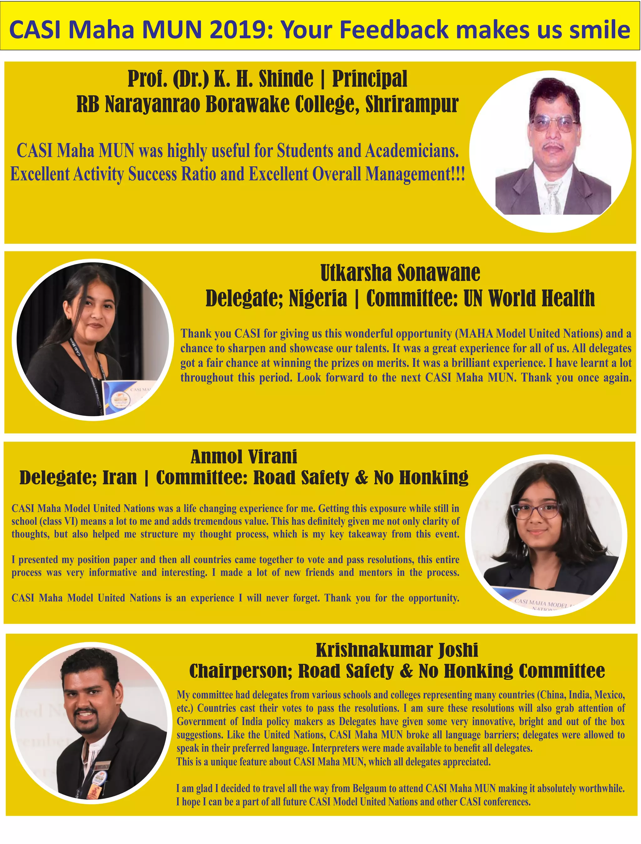 CASI MAHA Model United Nations Magazine | PDF