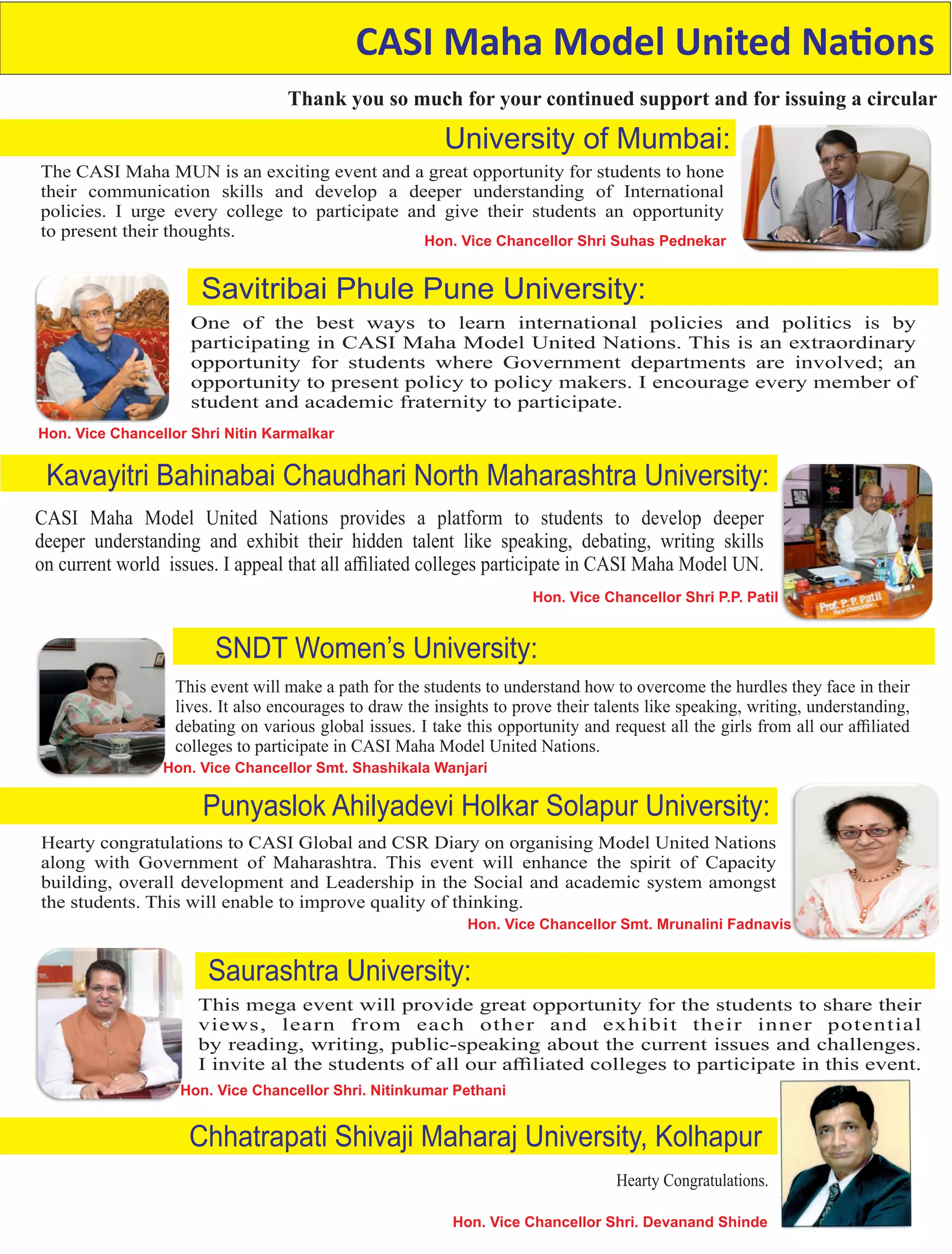 CASI MAHA Model United Nations Magazine | PDF