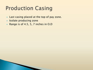 Casing design | PPTX