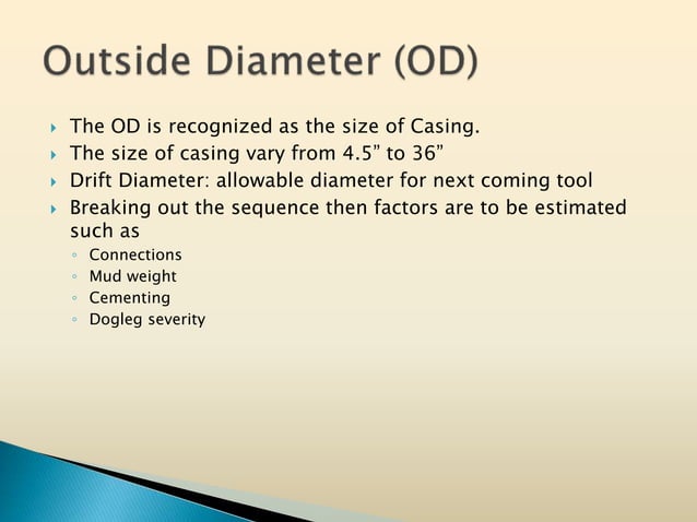 Casing design | PPTX | Geology | Science