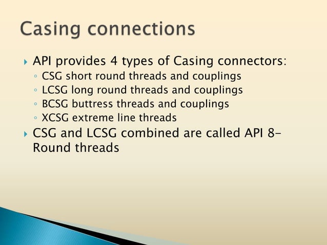 Casing design | PPTX | Geology | Science