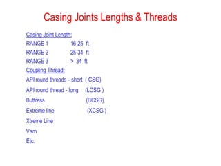 Casing Design | Tubing | Well Control | Drilling | Gaurav Singh Rajput ...