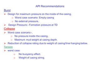 Casing Design | Tubing | Well Control | Drilling | Gaurav Singh Rajput ...