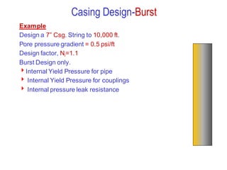 Casing Design | Tubing | Well Control | Drilling | Gaurav Singh Rajput ...