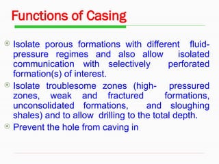 Casing Design best for drilling enineering | PPTX