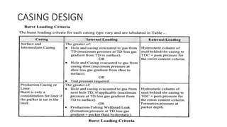 Casing Physical Properties,casing Grades and design .ppt