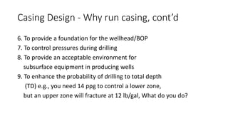 Casing Physical Properties,casing Grades and design .ppt