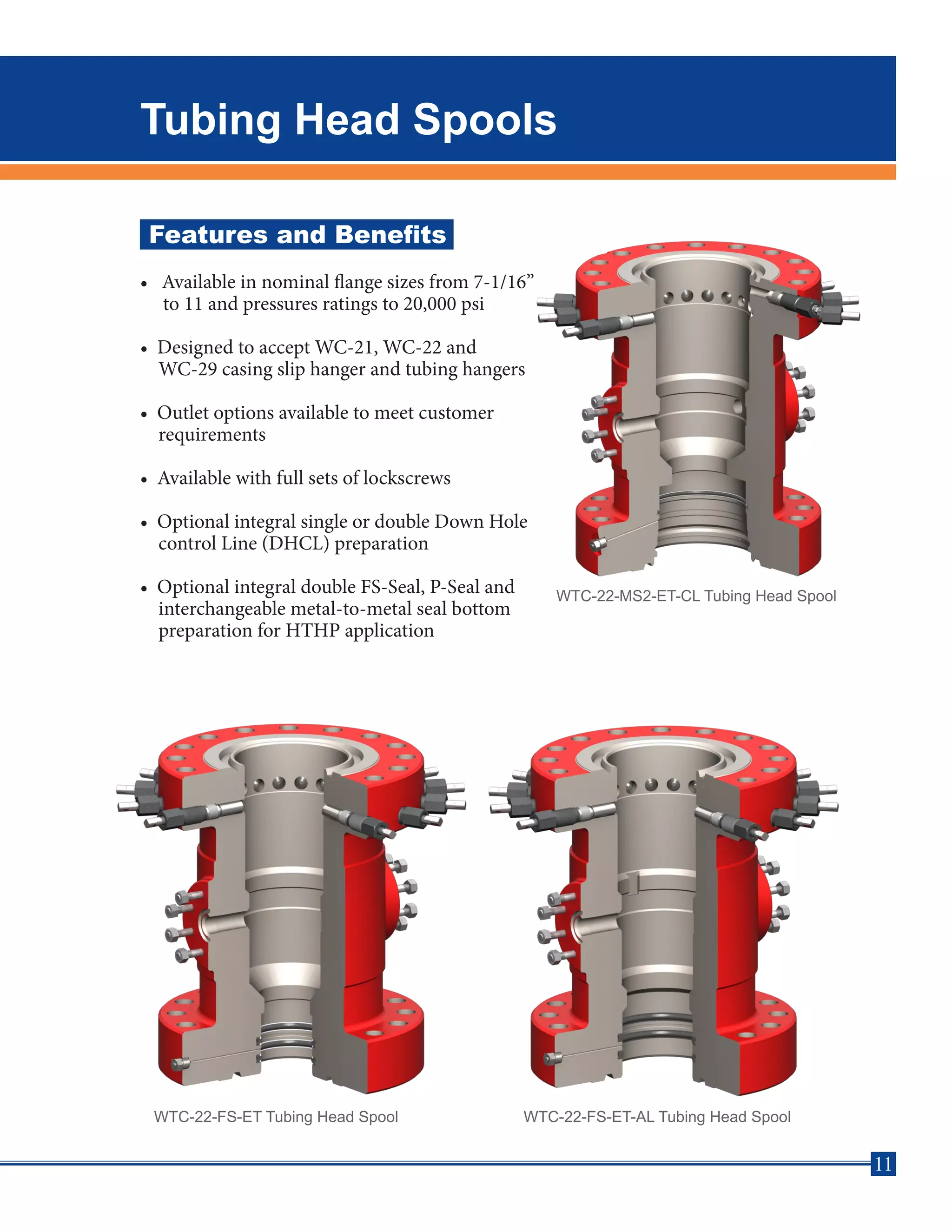 Casing Head Spools - Worldwide Oilfield Machine | PDF