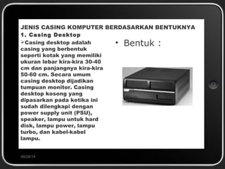 Casing & power supply unit | PPT
