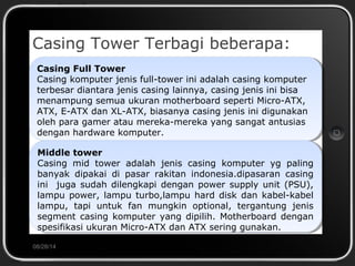 Casing & power supply unit | PPT