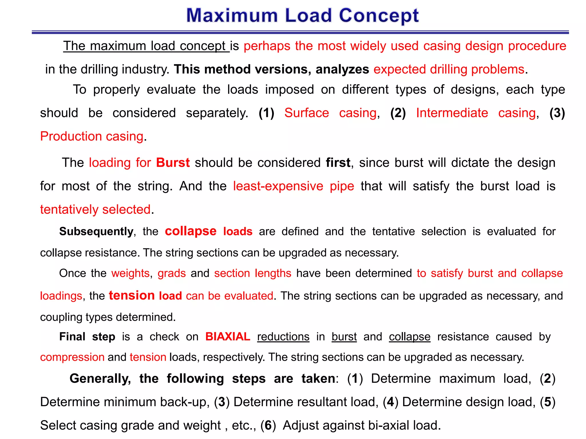 Casing Seat depth and Basic casing design lecture 4.pdf