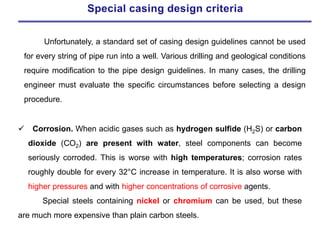 Casing Seat depth and Basic casing design lecture 4.pdf