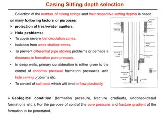 Casing Seat depth and Basic casing design lecture 4.pdf