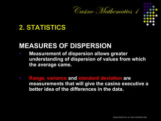 Introduction to Casino Mathematics | PPT
