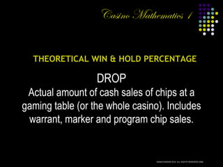 Introduction to Casino Mathematics | PPT