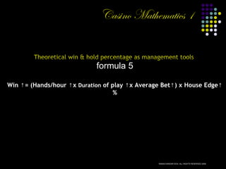 Introduction to Casino Mathematics | PPT