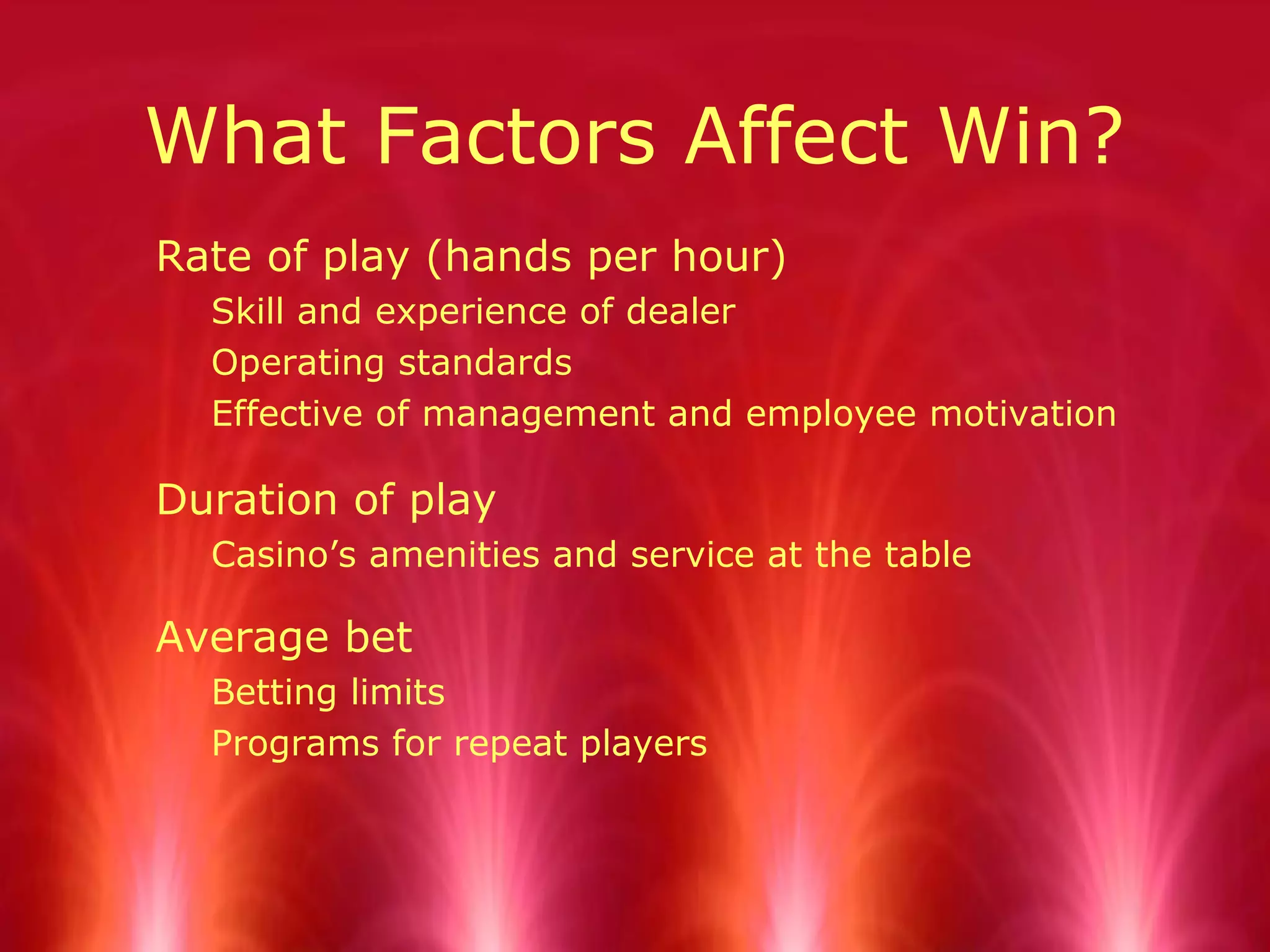 Casino Mathematics | PPT