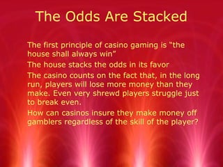 Casino Mathematics | PPT