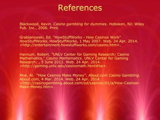 Casino Mathematics | PPT