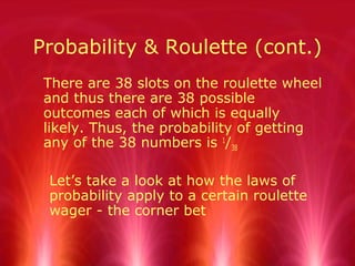 Casino Mathematics | PPT