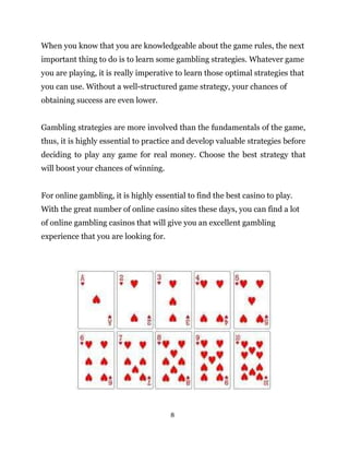 Slot Machine Strategy | PDF
