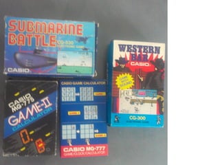 Casio retro LCD handheld games | PDF