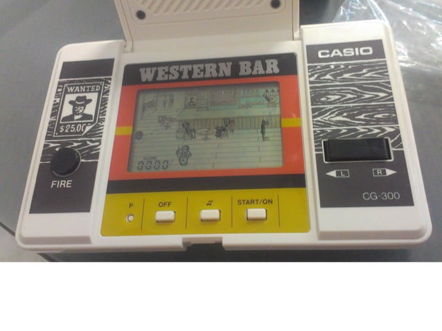 Casio retro LCD handheld games | PPT