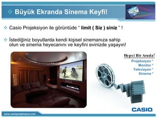 Casio Projeksiyon | PPS