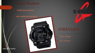 Presentation - Marketing Analysis of Casio ( G-Shock) | PPTX