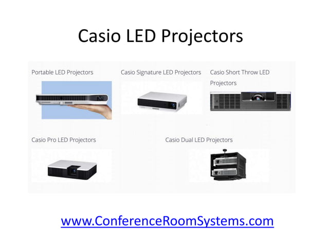 Casio LED Projectors 2014 | PPTX