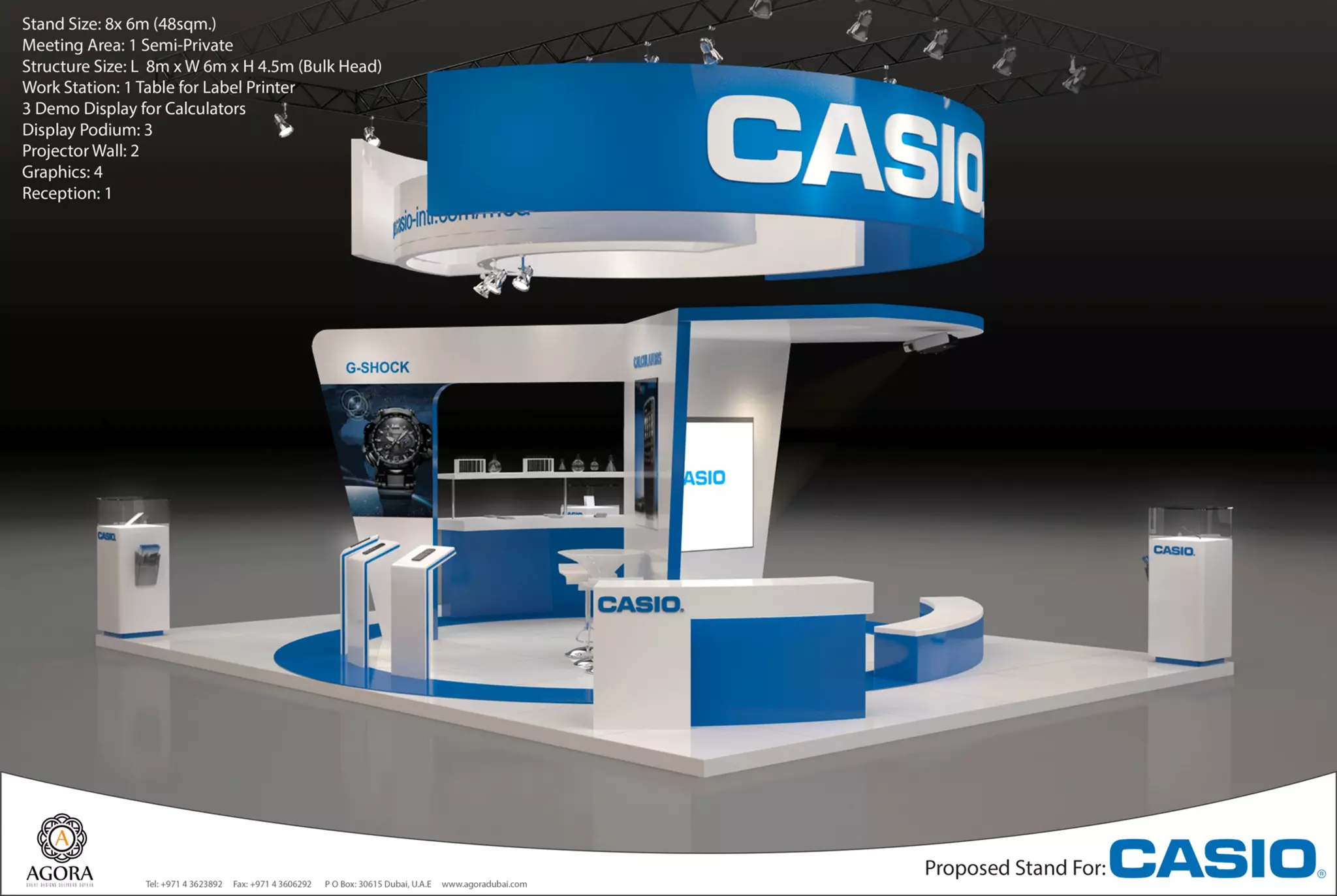 Casio Exhibition Stand | PDF