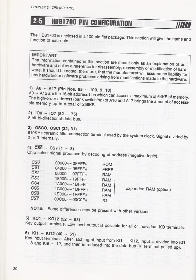 Casio pb 1000 technical reference | PDF