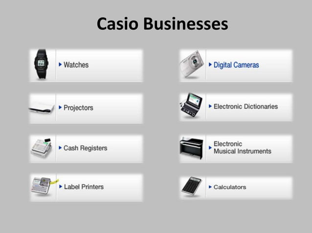 Casio watches | PPTX | Business | Business and Finance