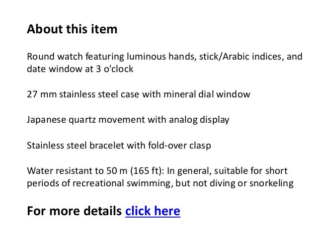 Casio Watch for Women/CW17 | PPT