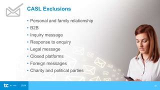 Canada's Anti-Spam Legislation: Overview and Consent Guidelines | PPTX