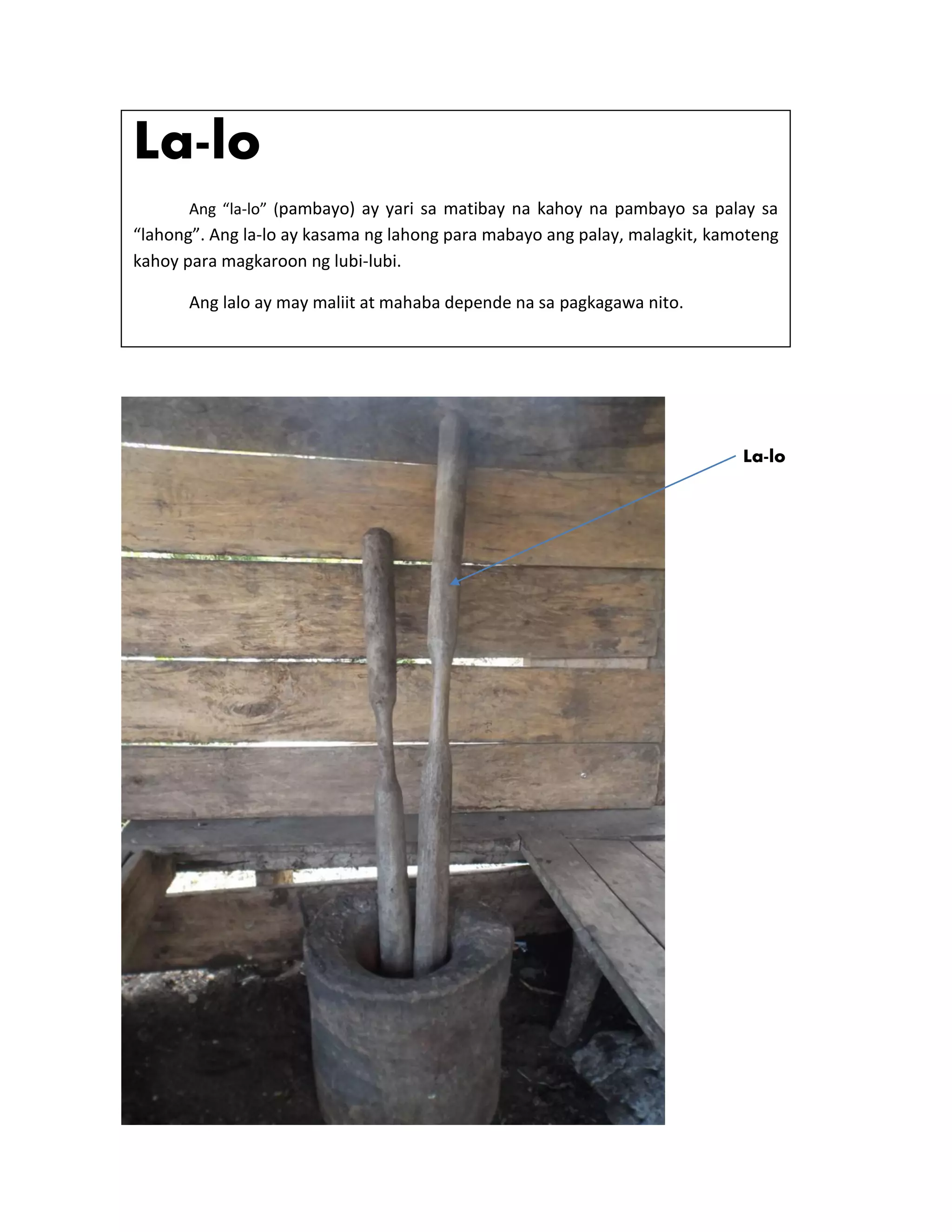 sagisag kultura ng mga kalanguya | PDF