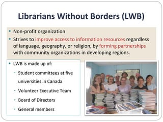 Librarians Without Borders: International Service Learning in Guatemala ...