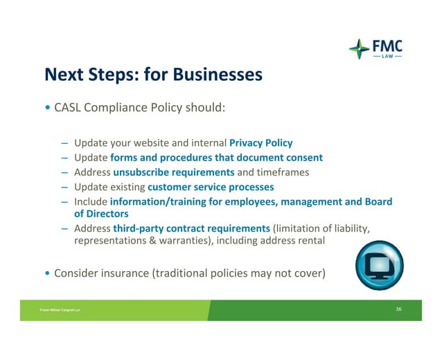 CASL vs CAN-SPAM - Canada’s Anti‐Spam Law | PDF | Law