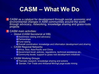 Casm Annual Progress Report 8 Acc Brazil | PPT | Business | Business ...