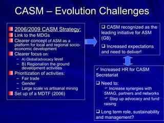 Casm Annual Progress Report 8acc Brazil | PPT