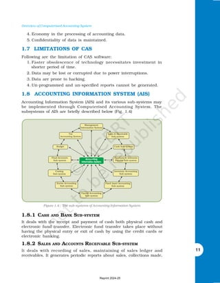 COMPUTERIZED ACCOUNTING SYSTEM PDF NOTES | PDF