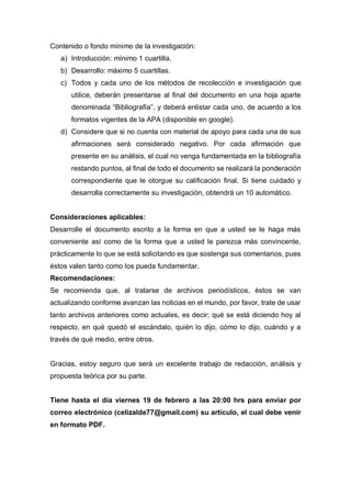 Caso práctico mercadotecnia deportiva internacional unidad i | PDF
